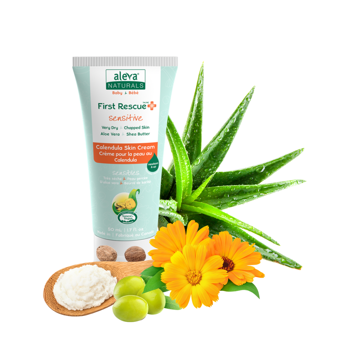 First Rescue+ Calendula Skin Cream – Aleva Naturals India