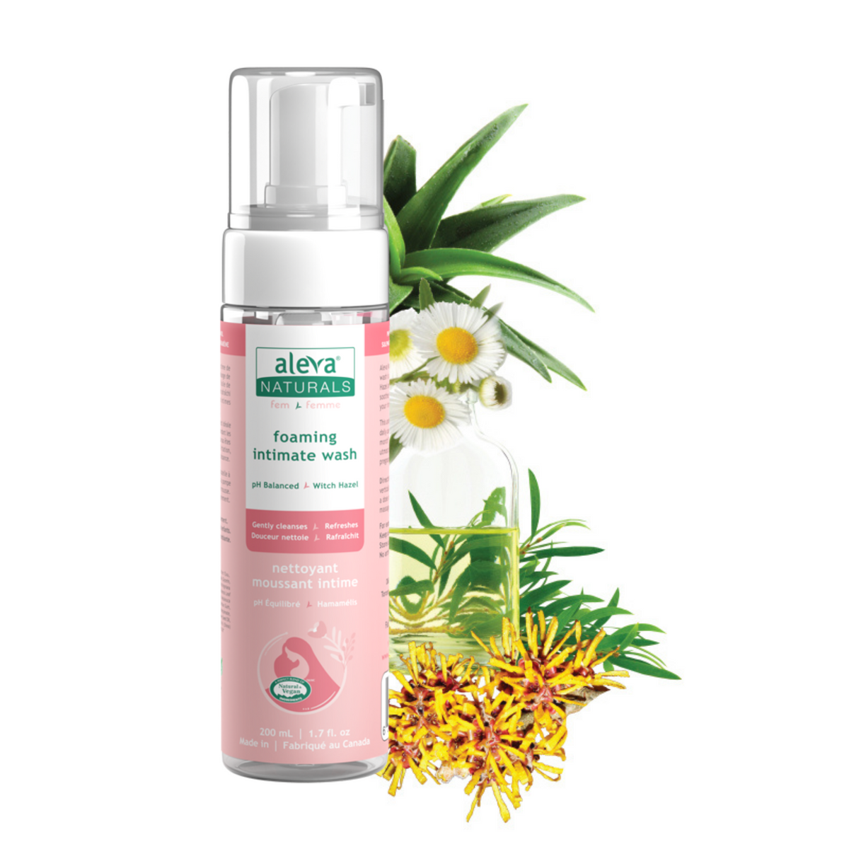 Aleva Naturals Foaming Intimate Wash Women Feminine Hygiene Wash ...