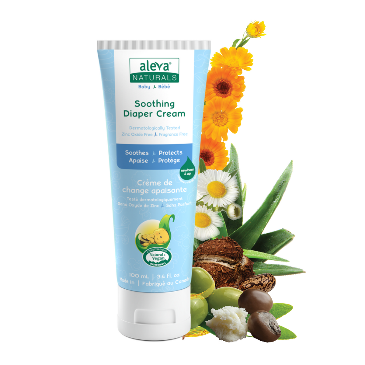 Aleva Naturals Diaper Rash Cream Baby Diaper Cream – Aleva Naturals India